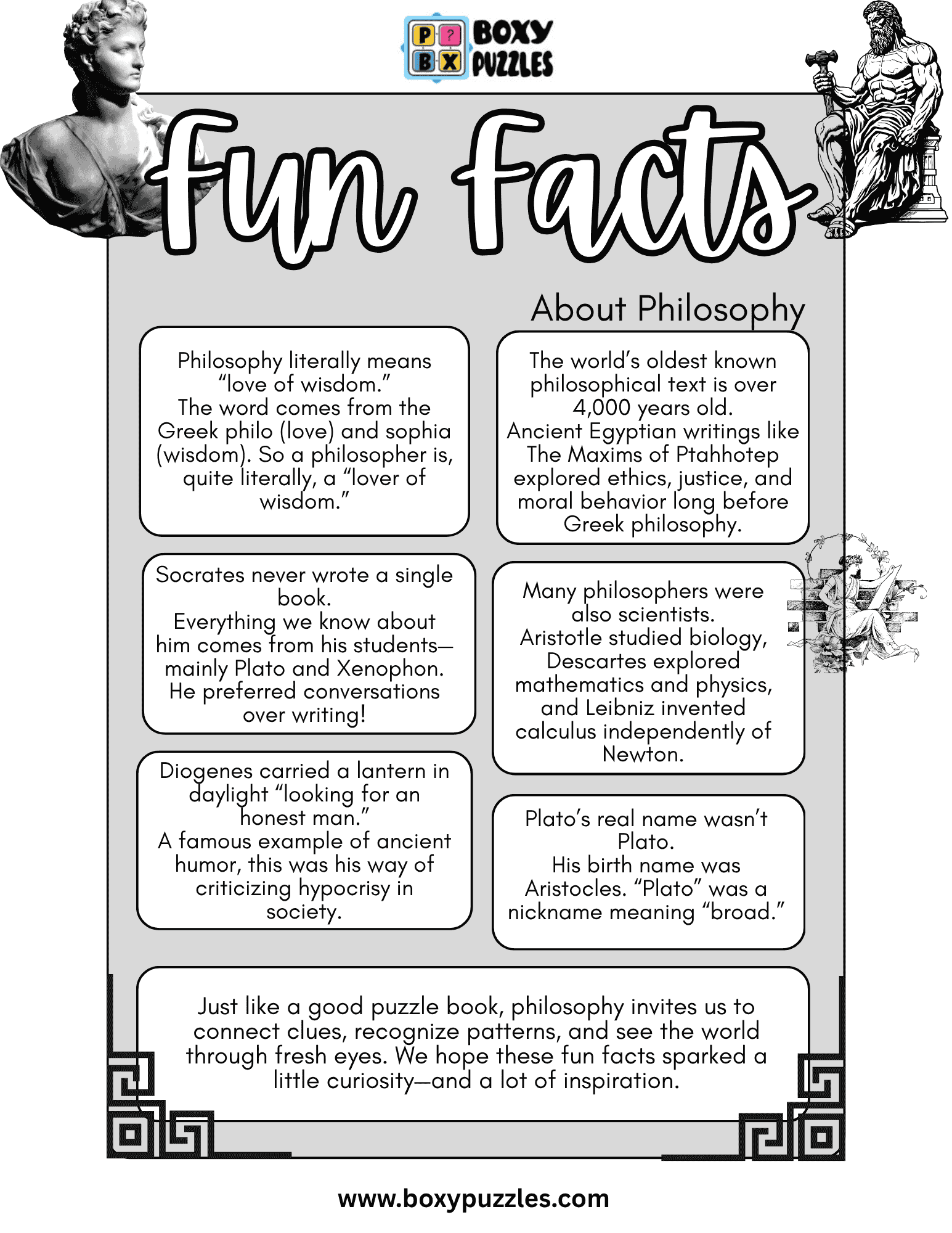 “World Philosophy Day” Word Search Puzzle